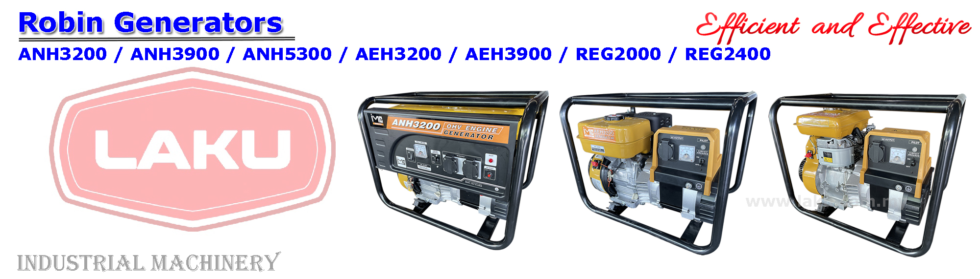 Robin Generators | Laku Industries Sdn Bhd